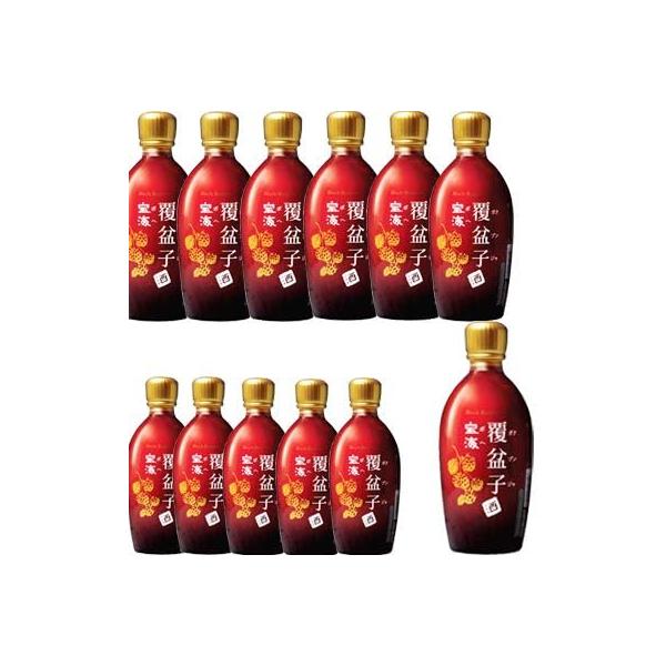 『宝海』覆盆子（ボクブンザ）瓶 ３７５ｍｌx1２本 甘くまろやかな味わいの健康酒！アルコール 14度