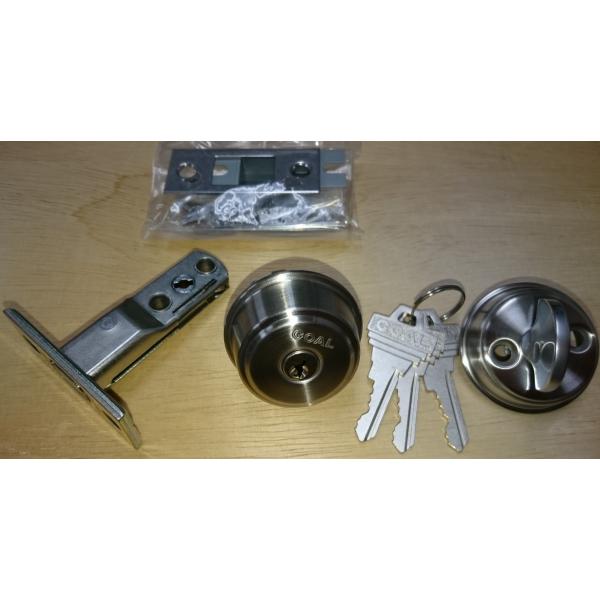 『レターパックプラス選べます』レターパックプラスなら送料全国一律600円GOAL　チューブラ本締錠ADシリーズ　S-AD-5　ステン色バックセット50mmと60mmの2種類からお選びください。取付可能扉厚：27mm〜45mmSP5本ピンシリ...