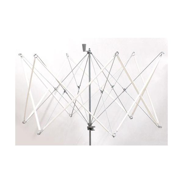 白いすっきりとしたデザインのかせくり器。かせ糸を玉に巻くのはもちろん、玉に巻いてある糸をカセ状にするのにも便利です。※画像の関係により現物とは色が異なる場合がございます※こちらの商品はお取り寄せとなりますので、お届けまで4営業日前後いただきます。