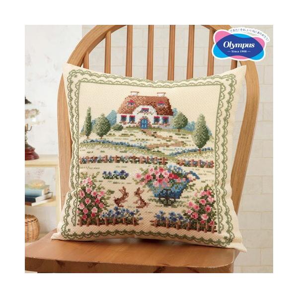 ●キット内容：25番ししゅう糸（綿100％）、No.3000布（ジャバクロス中目）ベージュ（綿100％）、クロス針、カラー図案付説明書※額、パンヤ、ファスナーは別売りです。 ●使用用具（別売り）：パンヤ40cm角、手芸用ファスナー36cm・...