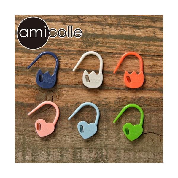 ●内容：7個入り●サイズ：1個あたり たて約22mm、横約12mm●材質：ポリアセタール◇糸割れしにくい先丸形状で、編み目が拾いやすい段かぞえマーカー！◇編み目にかけて、増減などの目印に！◇外れにくく着脱もカンタン！◇多色展開なので、糸に合...