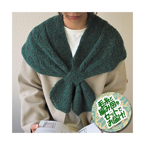 ●セット内容：アルパカレジェーロ ２玉・編み図※選択肢より色をお選びください●用意するもの：２本針　10号●出来上がり寸法：幅約28cm、長さ（外周り）約147cm毛糸と編み図をセットでお届けいたします。アルパカレジェーロは、スーパーファイ...