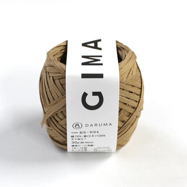 ●品質構成：綿　70％、麻（リネン）　30％（ギマ加工） ●かぎ針標準ゲージ: 14〜15目・6〜6.5段（長編み）●仕立（糸長）: 30g　約46ｍ ●金属かぎ針（号）: 8/0〜9/0 ●糸使用量（平均）：バッグや小物に※画像の関係によ...