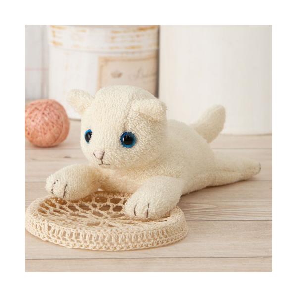 商品特徴●キット内容：実物大型紙、オーガニックコットン生地、プラスチックアイ、オーガニック刺しゅう糸、レシピ※わた・ペレットは別売りです●用意するもの：オーガニックわたわた約12g(H434-301)または手芸わた、オーガニックコットン手ぬ...