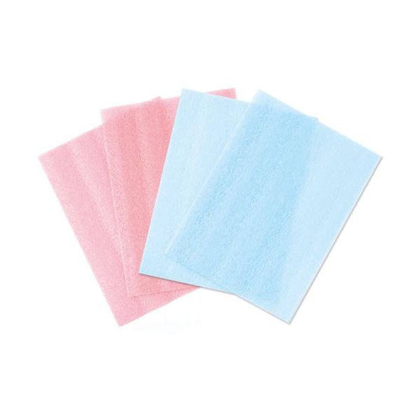 ●本体サイズ:約13.5cm×18.5cm×厚さ0.2cm●内容：ピンク・ブルー各2枚入り※お取り寄せとなりますので、お届けまで4営業日前後かかります。※画像の関係により現物とは色が異なる場合がございます。使い込んで劣化したマットの上に置い...