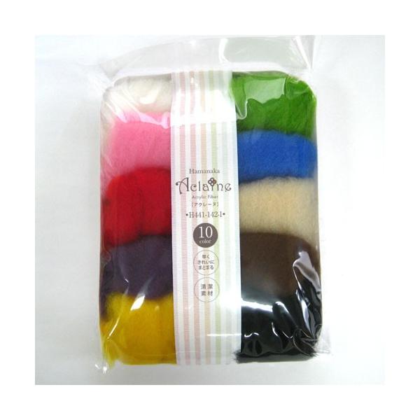 ●内容:　アクレーヌ10色（色番：101・103・104・115・106・107・119・109・110・112　各1色入）  ●グラム数:　1パック約20g（各色約2g）●品質：　アクリル　100％※こちらの商品はお取り寄せ商品となります...