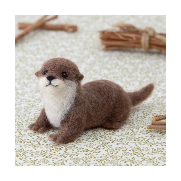 ●キット内容 : アクレーヌ・目・レシピ（多角度カラー写真付き）●完成サイズ ： 長さ約5cm※ニードルの刺し具合によって大きさは変わります。●用意するもの： フェルティング用ニードル極細（H441-023）、フェルティング用マット（H44...