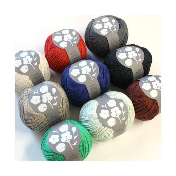 ●品質構成：綿　70％、麻(リネン15％、ラミー15％)　30％ ●棒針標準ゲージ: （メリヤス編）28〜29目・38〜41段●かぎ針標準ゲージ: 25〜27目・11.5〜12.5段●仕立（糸長）: 50g　約201ｍ●棒針（号）: 3〜4...