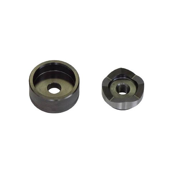 手動油圧式パンチャー パワーマンジュニア標準替刃 丸刃48mm 丸穴パンチセット(シャフト別売) HP-48B 亀倉精機