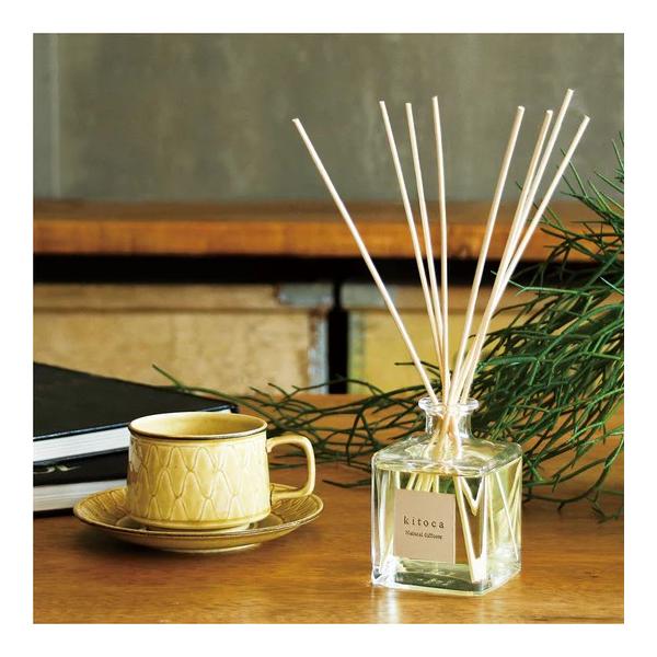 ●6種の中から3個お選びください。同じ種類３個でも3種バラバラでもOKです。「木と果」は樹木からとれるフィトンチッドと柿の実から取れる柿渋の2種類の消臭エッセンスを使ったリードディフューザーです。フィトンチッドとは、樹木から発散される成分で...