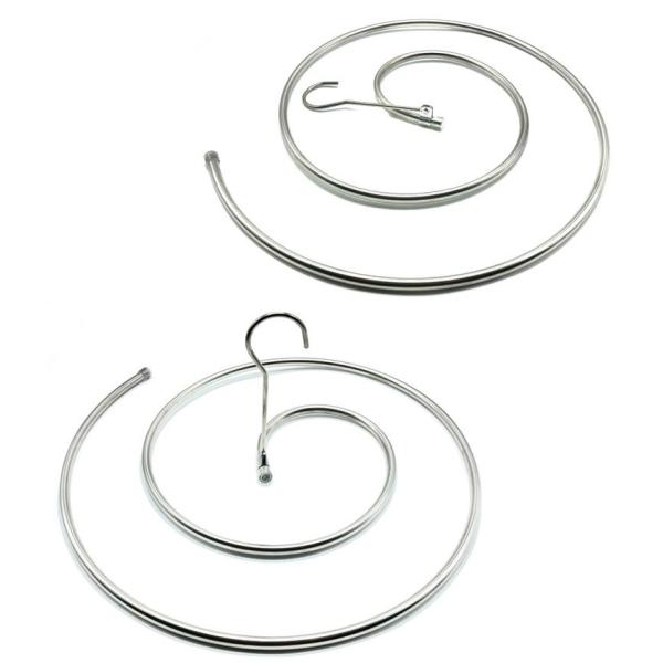 くるくるハンガー 折りたたみ シーツハンガー 省スペース 室内干し スパイラルハンガー うずまきハンガー 布団 バスタオル シーツ ハンガー 干す 便利グッズ 便利 物干しハンガー ステンレス 軽量 さびにくい コンパクト収納 選べる2タイ...