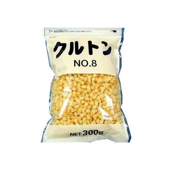 通電式製パン法により焼き上げたパンを８ミリのサイズにカットしたプレーンタイプのクルトンです