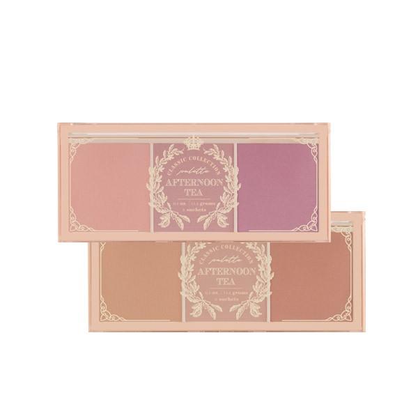 【商品名】アイムミミ I'M MEMEアフターヌーンティーブラッシャーパレットAfternoon Tea Blusher Palette 11.4g/全2色 【カラー】シーズン1：001 チャイティー002 ローズティー003 ハイビスカス...