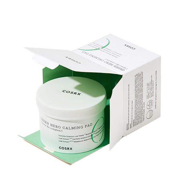 【商品名】COSRX(コスアールエックス)ワンステップグリーンヒーローカーミングパッド(One Step Green Hero Calming Pad)70枚【商品説明】自然から与えられたグリーンの力、Green-Rxコンプレックスが敏感な...
