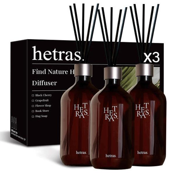 【商品名】hetras へトラス プレミアム 大容量 ディフューザー【香り】15種【内容量】500ml×3個【原産国】韓国【備考】宅配便送料無料(北海道、東北、沖縄地方は別途送料)各お支払手数料お客様負担。詳細は当店からお送りいたします注文...
