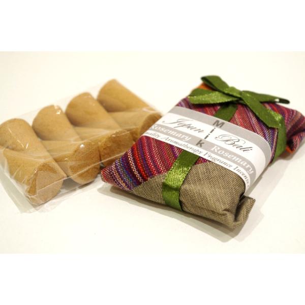 「幻の白いお香」と呼ばれるJEPUN BALIのナチュラルカラーコーンインセンス。シソ科のハーブで、クリアでしみ透るようなスッキリとした香りのローズマリー。気分をリフレッシュしたい時、集中力を高めたい時に。香りの強さは少し弱め。ほんのりと渋...