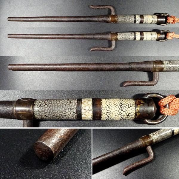 素晴らしい『十手・兜割コレクション』のご紹介です。　　　長年にわたりコレクションされてきた十手・兜割の“逸品”の数々をご紹介致します。　　　　画像でも極認頂ける専用の桐箱をお作りになり、大切にコレクションされてきた物です。　　　コレクション...