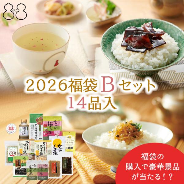 オンラインショップ限定販売！税込7,942円相当　→ 税込5,000円　通常より2,942円お得♪一年間の感謝を込めて！不二食品のお得な福袋をご用意しました！このセットには、北海道道南産「真昆布」を使用した昆布茶、梅こぶ茶をはじめ、昆布・ち...