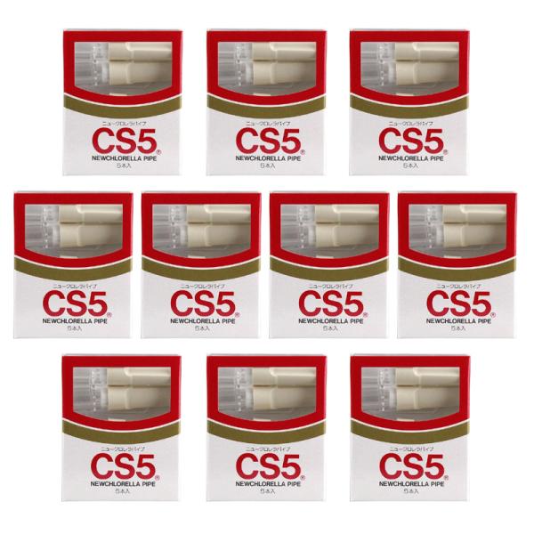 「ニュークロレラパイプCS5」は、スピルリナ、クロレラ、クロロフィル入顆粒をバランスよく添加した独自のニュークロレラフィルターを 採用することにより、たばこ本来の香喫味を出来るだけ損なわずにニコチン・タールを効率よく減少します。  ・ダブル...