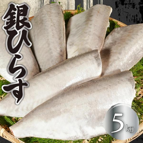 【内容量】約5kg【原材料】銀ひらす(ニュージーランド産)【賞味期限】発送日から約365日【商品の特徴】日本船で漁獲された脂のりの良い原料を厳選し、さらに水圧式のうろこ取り洗浄機で処理することで、ぬめり・よごれ・臭みを徹底的に除去しました。...