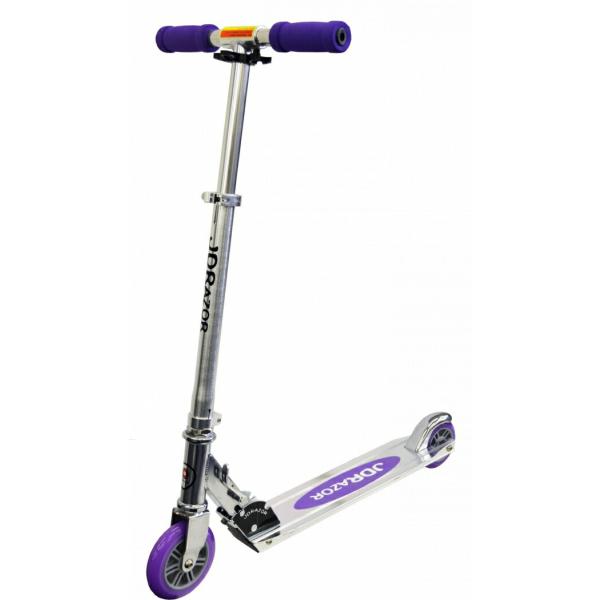 重量：2.8kg本体サイズ：L66×W34×H86耐荷重：90kg対象年齢：6歳以上材質：アルミ・スチール（一部ポリウレタン）前輪5インチホイール後輪4インチホイールフレーム　ツヤ有りシルバーショルダーストラップ取り付け可能！！（別売）前輪...