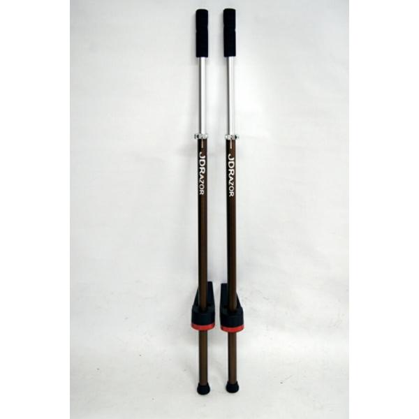 重量：2.6kg耐荷重：80Kg対象年齢：6歳以上組立て時サイズ最小長さ：1020mm最大長さ：1700mm高さ調節目盛付き足台で、長さは無段階調整が出来ます！持ち運びが便利なキャリーバック付き。車のトランクにも収納可。楽しみながらバランス...