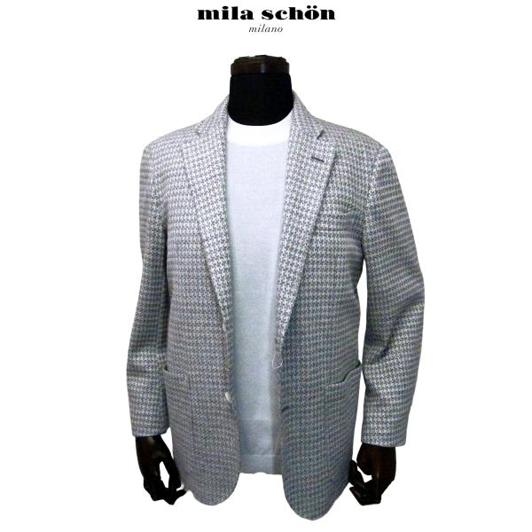 爽やかなカラーが特徴的なジャケット。ニットジャージ素材は凹凸感のあるザックリとした生地感。見た目にボリュームがありますが、風通しの良さが特徴。ニットジャージ素材で、ナチュラルなストレッチ性。ハウンドツースチェックとベースカラーのコンビネーシ...