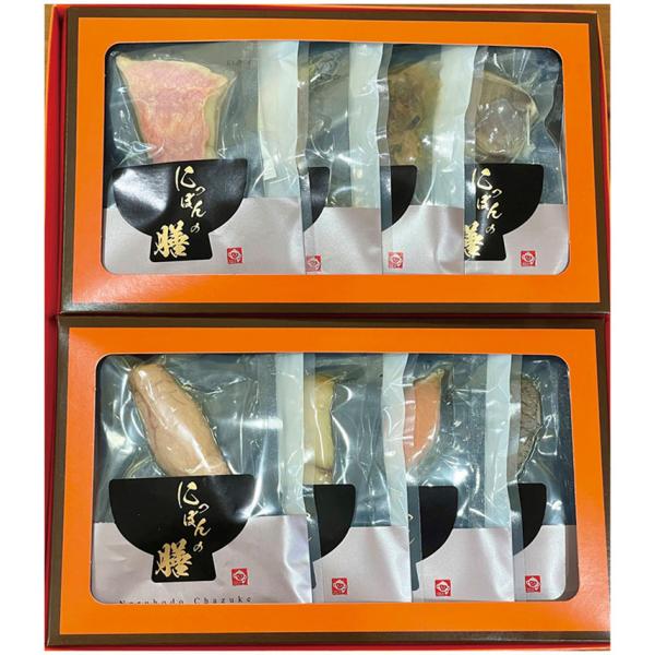 【発売日：2025年01月10日】常温で贈れます！お湯をかけるだけの簡単調理。本格だし茶漬けこだわりの8種セット。味の決め手のだしつゆは化学調味料不使用で具材の味を引き立たせます。九州仕込みの2種類の醤油をブレンドし、かつお風味に仕上げまし...