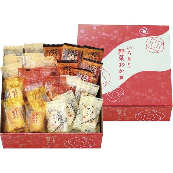 【発売日：2026年06月01日】国産もち米を使用、お野菜が入ったおかきを便利な個包装にしてバラエティ豊かに詰合せました。■内容量：おかきミックス（103g）■賞味期限：7ヶ月■温度帯：常温■箱入総重量：0.3kg