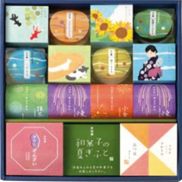 【発売日：2026年06月01日】涼感豊かな和菓子を詰め合わせた夏らしさあふれるギフトです。■内容量：くずもち（92g）・あずきとうふ（84g）・水ようかん（煉）（62g）×各2、フルーツみつまめゼリー・冷やしぜんざい（各140g）・くずま...