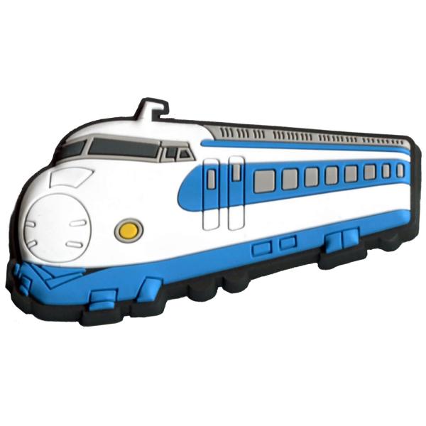 鉄道の半立体的なマグネットです。とても細かいリアルな仕上げの中に、可愛らしさも感じられます。子供にはもちろん、大人にもおすすめの商品です。［サイズ ］ W 70 × H 38 mm［素材］本体： ラバー・磁石／パッケージ袋：PP［許諾］JR...