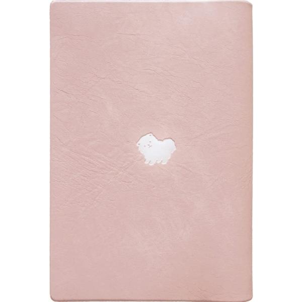 人気のワンポイントモチーフを箔押しした文庫本サイズのブックカバー。幅105mm×縦157mm×厚み25mmまでの文庫本に対応しています。柄:ポメラニアン