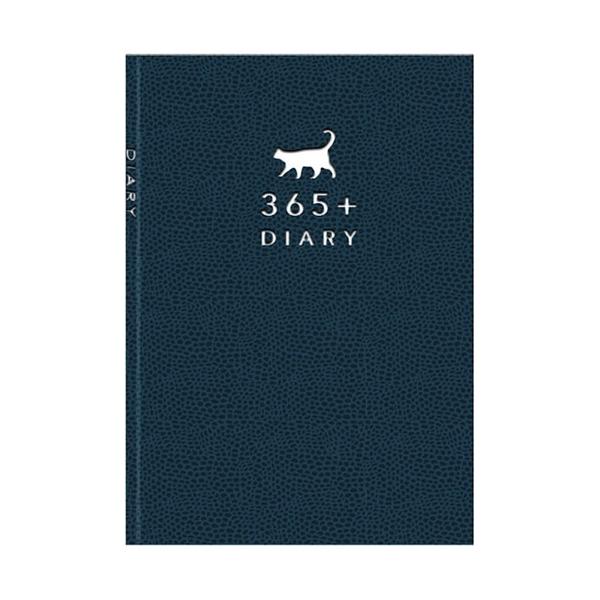 いつからでも始められるフリータイプ。表紙・背表紙：白箔（強圧力）加工・マットPP加工あり。しおりひも付。1日6行で、続けやすい「シンプルで書きやすい1年日記帳」です。365日＋19日分／1ページに2日分書き込めます。（19日分はそのまま続け...