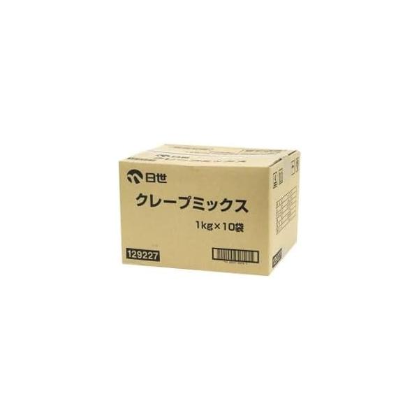 名称：日世 クレープミックス 内容量：1kg×10賞味期限：上面に記載メーカー：日世株式会社販売者：株式会社コーエー商会
