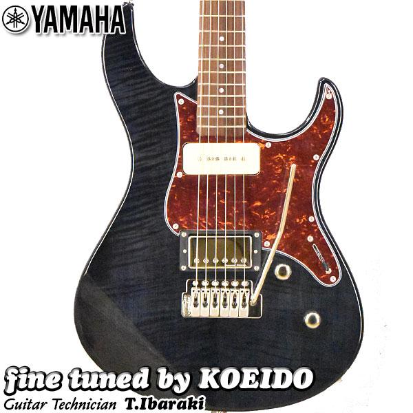 ボディトップ及びヘッドに美しい杢目のフレイムメイプルを配し、シースルーカラーで仕上げた上級器！ピックアップはフロントにSeymour Duncan社製のSP90-1を、リアには同社製のカバードハムバッキングCustom 5を搭載。パワフルな...