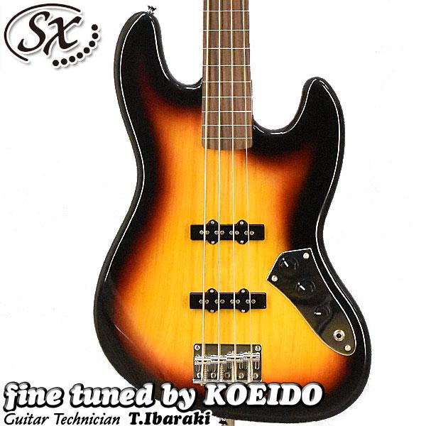 1998年に創立されたSX Guitarsは、「価格以上の価値を提供するギター/ベース」をモットーに、革新的なコストカットと徹底した品質管理を行い、ハイコストパフォーマンスな製品を供給しています。この価格でフレットレスJBを実現！フレットレ...