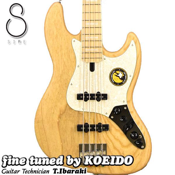 ベースの帝王、マーカスミラーの名を冠したSireベースが登場！高い品質、優れたサウンド、プレイアビリティを追求した弾きやすさと、驚異的なロープライスを実現したモデルです。スワンプアッシュボディにメイプルネックの70年代スタイルのジャズベース...