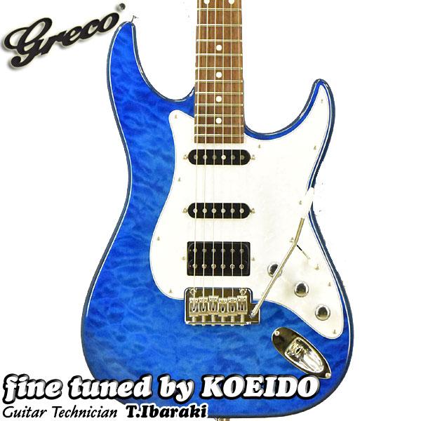 日本屈指の国産ブランド、グレコからコストパフォーマンス抜群の日本製モデルが登場！操作性と演奏性の向上を目指し、コンパクトなボディデザインを実現したモデルです。5Aクラスの美しいキルテッド・メイプル・トップ、質の高いアルダー・バックのボディー...