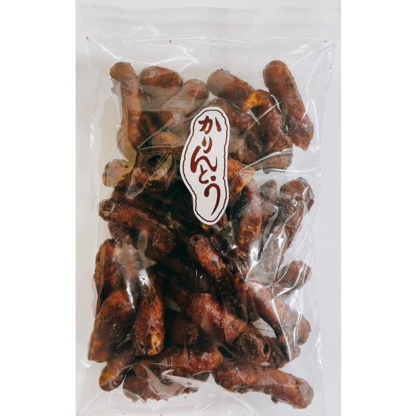 昔ながらの黒かりんとうお茶のお供に