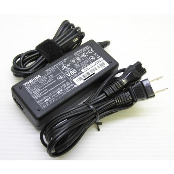 ■TOSHIBA/東芝 DynaBook用ACアダプタ 動作保証 PA3282U-2ACA◆メーカー：TOSHIBA（東芝）◆型番：PA3282U-2ACA◆付属品：本体＋電源コードTOSHIBAのDynaBook用ACアダプターです。中古...