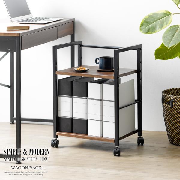 小さくても存在感は抜群のデスク下ワゴン。リビング、オフィス、ダイニングetc...いろんなシーンで活躍します！「一番はシンプルで使い勝手が良いこと。でも、おしゃれにもこだわりたい。」そんな欲張りなあなたをきっと満足させてくれるシンプル＆モダ...
