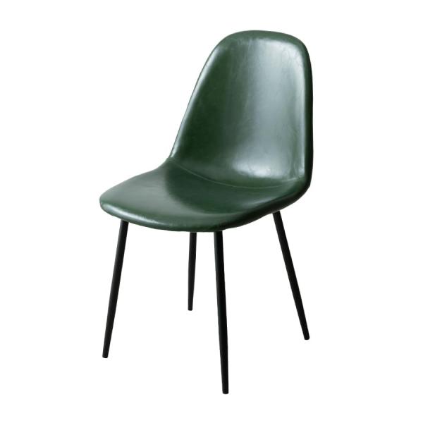 洗練されたデザインと機能性を兼ね備えたダイニングチェアサイズ：幅44cm×奥行56cm×高さ84.5cm(座面高:45cm)素材：布材:PVC中材:ウレタンフォーム【梱包サイズ】55cm×47cm×49cm【商品重量】3.8kg【耐荷重】約...