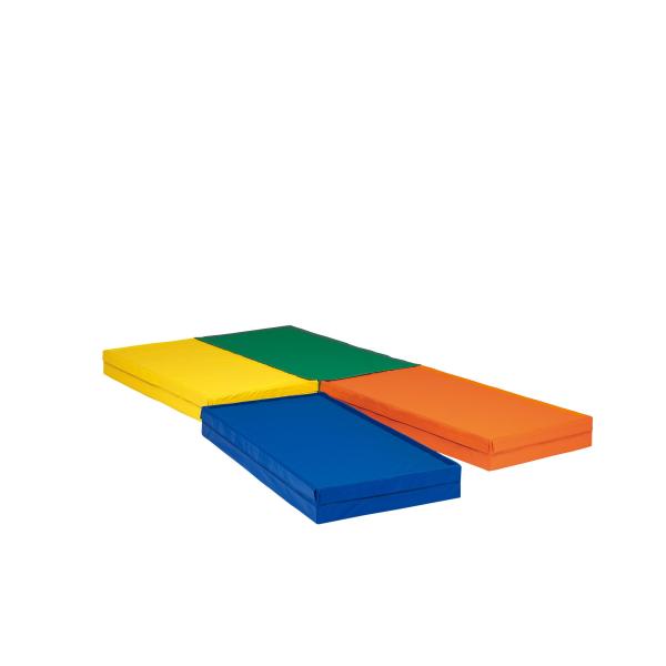 カラーエバーマットカバー商品説明屋内用カラーマット(20cm厚)本体サイズ90×180×20cm重量10kg素材・材質外被:ターポリン、芯材:ウレタンフォーム・半硬質ウレタンフォーム機能軟質ウレタンと半硬質ウレタンの積層構造により、沈みと動...