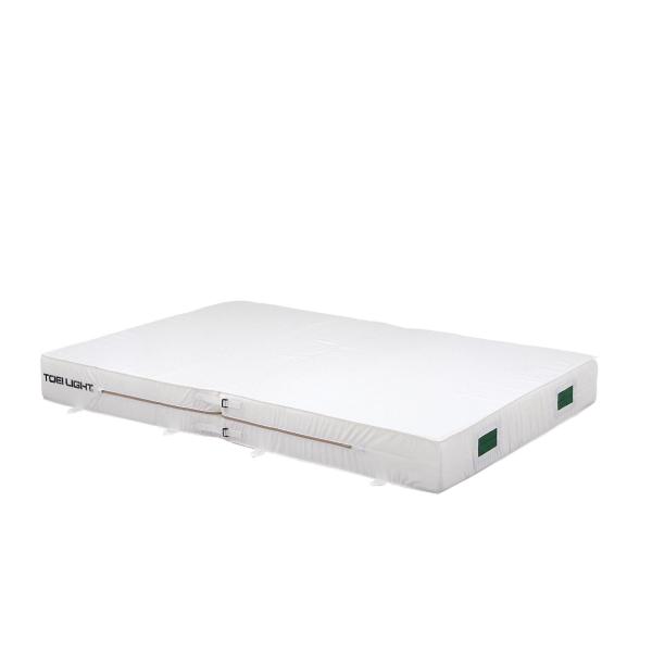 150×200×20cm(F)商品説明エバーマット （ポリエステル帆布）・二つ折り本体サイズ150×200×20cm(F)重量11kg素材・材質外被:ポリエステル3号帆布、芯材:ウレタンフォーム機能屋内用エバーマット（二つ折り）ポリエステル...