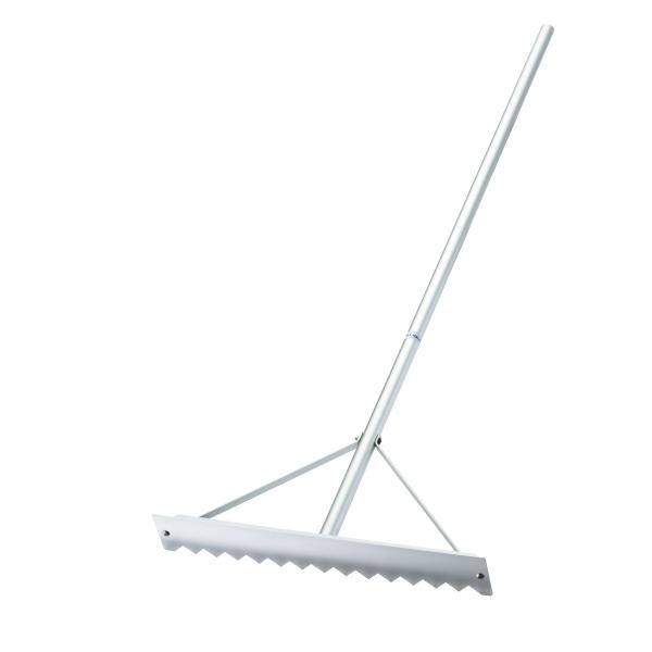 アルミ兼用レーキＳＳ６０組立式 / 平・歯型兼用レーキ●平型・歯形兼用●幅60×全長150×高さ9.4cm、柄:直径30mm●1.2kg●アルミ(アルマイト仕上)※当店はトーエイライト株式会社の正規販売代理店です。※こちらの商品はメーカーか...