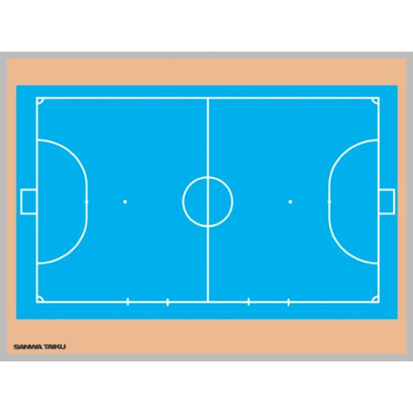 試合展開がイメージし易い！携帯用作戦ボード！フットサル●幅60?×高さ45?×厚み1.5?（サッカー縦型のみ幅45?×高さ60?）●材質：枠アルミ製・ボード面スチール製●重量1.8kg●格納式スタンド付●取手付●後部付属品収納袋付●マグネッ...