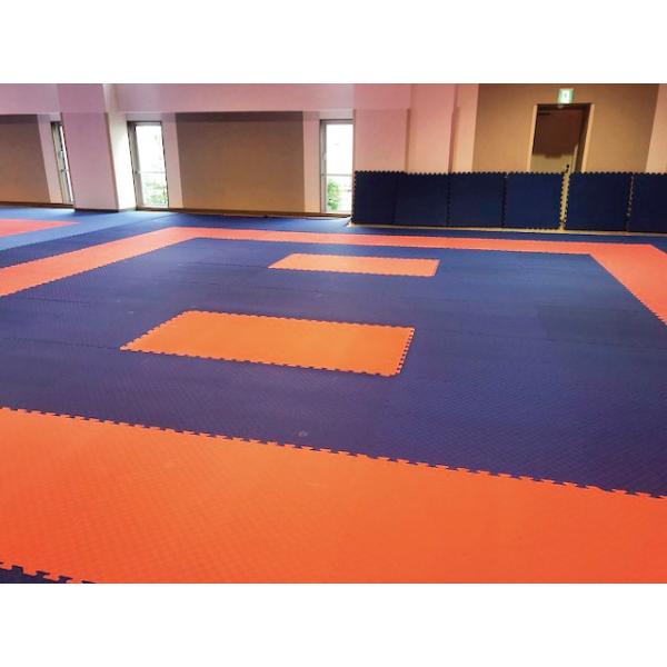 ●□102.5?×厚さ2?●材質：XPE●青／赤リバーシブル●WKF認定品●中国製※試合には、144枚必要です。※当店は三和体育製販株式会社の正規販売代理店につきインボイス対応可能です。※こちらの商品はメーカーからの直送となります。※北海道...