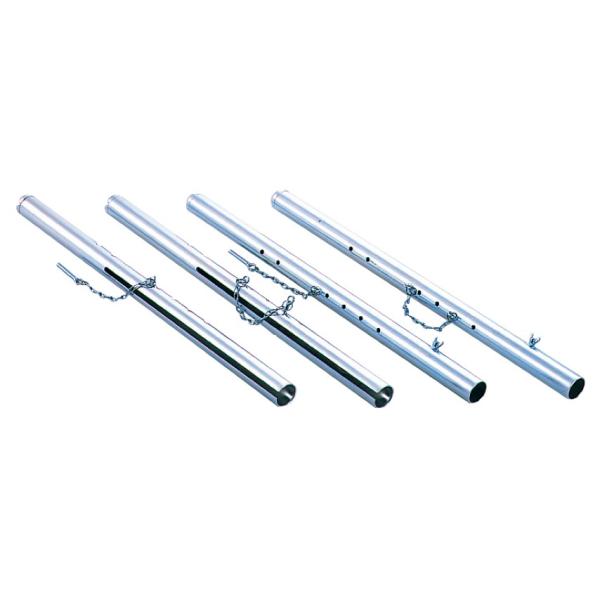 ●溝付●φ40?支柱用（内径44.6mm）●スチール製●高さ6段調節180・185・200・205・210・215?●重量4?（組）●高さ調整用ピン付（S-3287P）※当店は三和体育製販株式会社の正規販売代理店につきインボイス対応可能です...