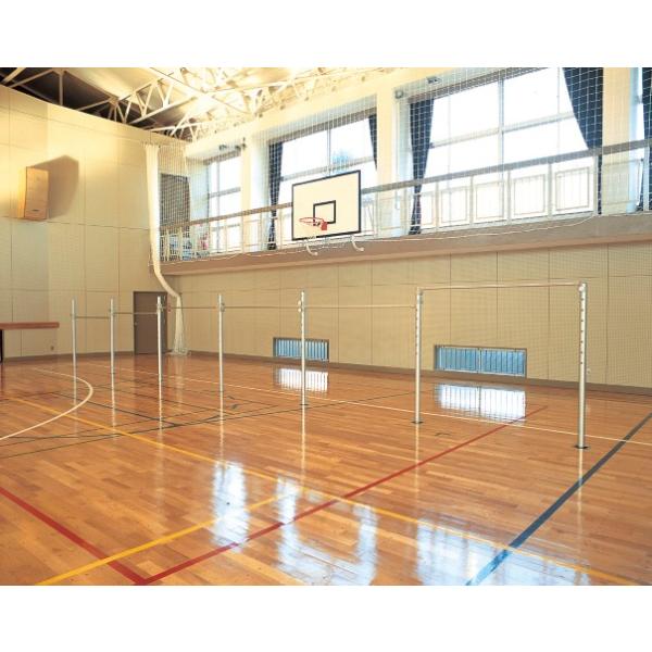 重量21?●高さ0.75m〜1.55m（9段調節）●幅1.8m●支柱60.5?スチール丸パイプ（メッキ仕様）●バー28?●床下25?※床金具別売（S-3037※当店は三和体育製販株式会社の正規販売代理店につきインボイス対応可能です。※こちら...