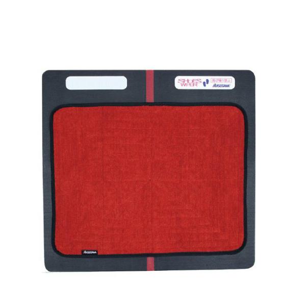 マイクロファイバーが靴底の汚れをしっかりとキャッチ！水を使わずにシューズのすべりを防止します！●ボード46.5cm×49.5cm・マット35cm×45cm●材質ボード：ABS樹脂、ポリウレタン、ナイロン・マット：ポリエステル、ナイロン※当店...